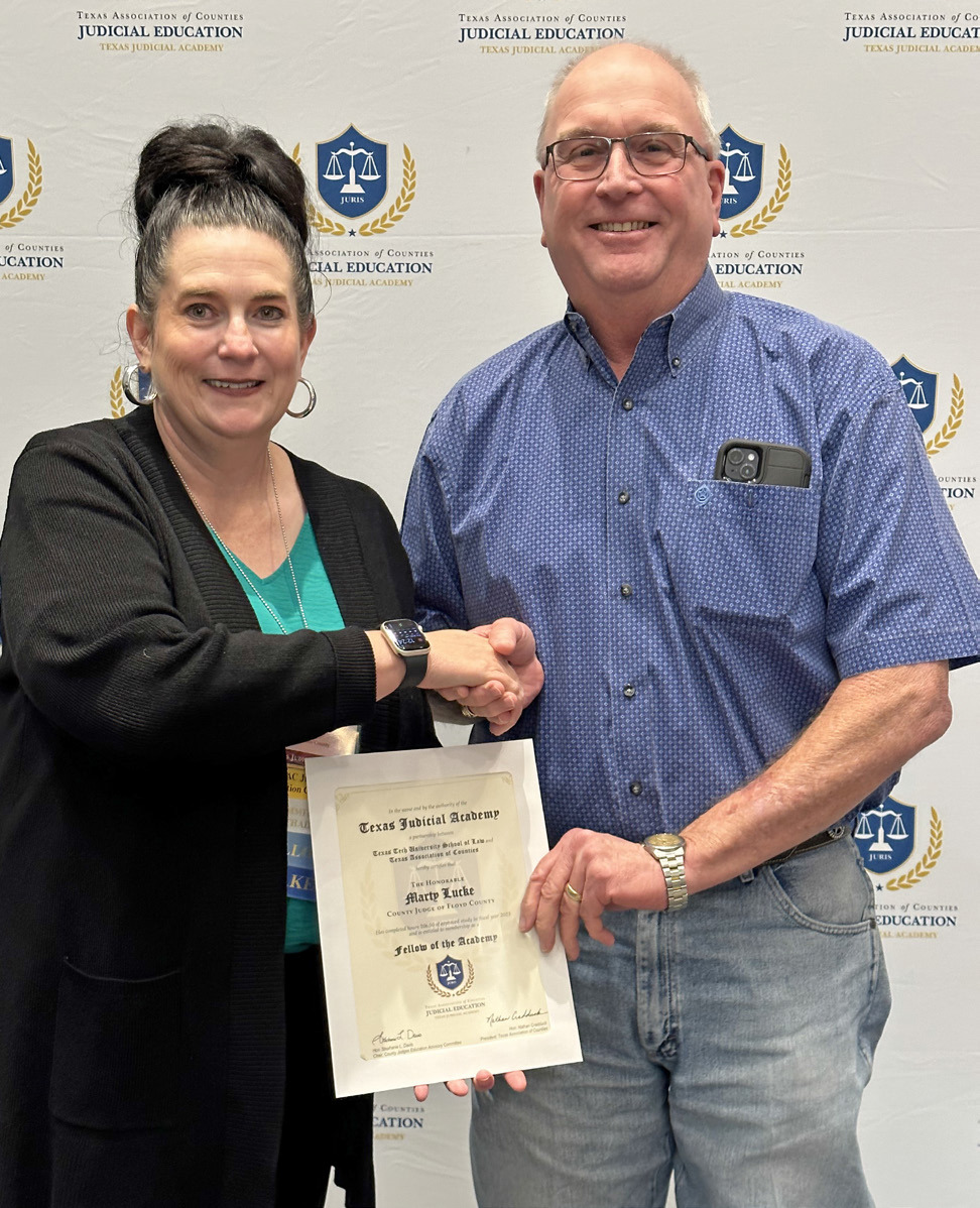 Floyd County Judge Lucke inducted as fellow | Floyd County Hesperian-Beacon
